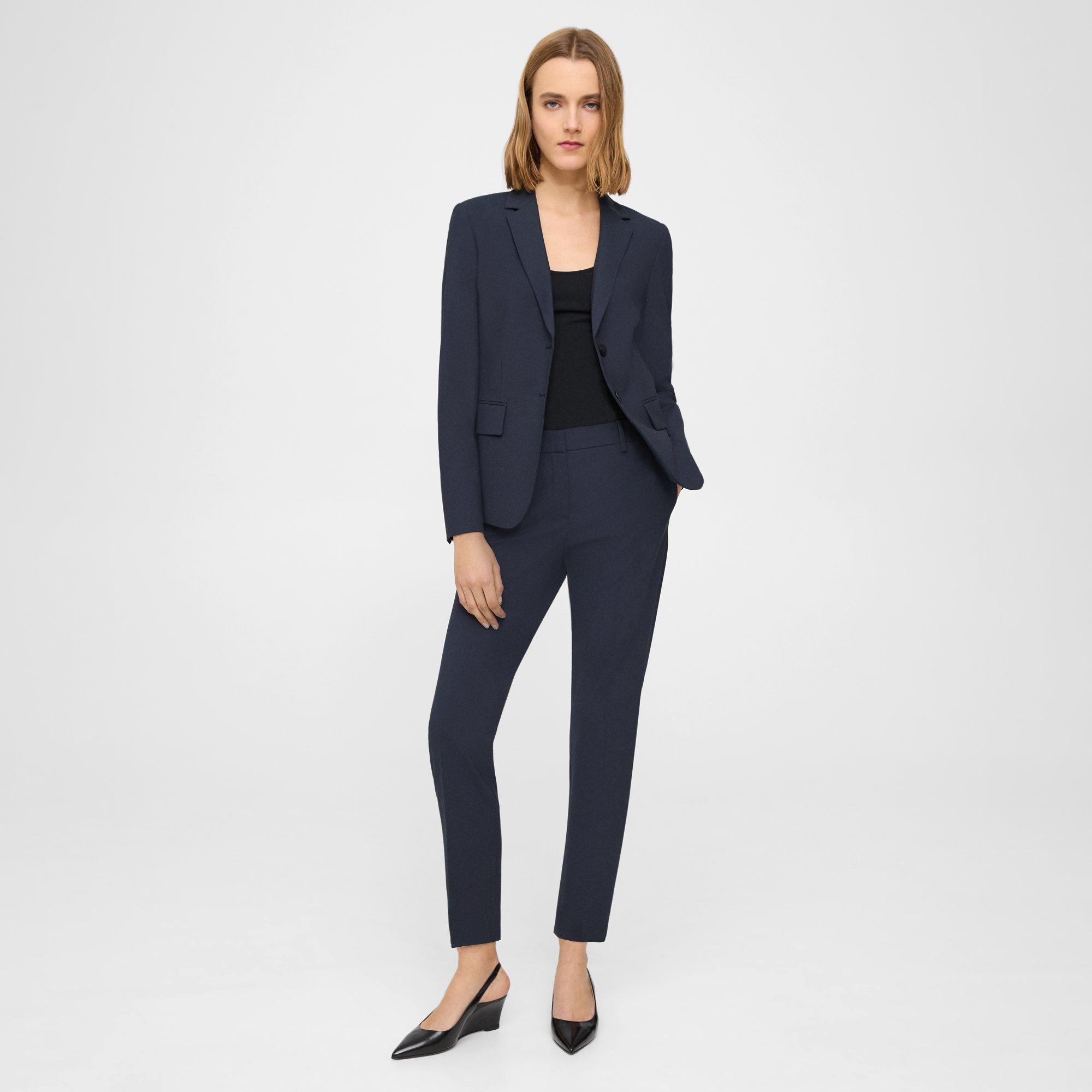 THEORY Theory Treeca Pant in Good Wool